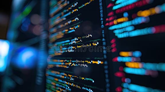 Python Program Code on a Monitor Stock Photo - Image of execution, script: 302058884