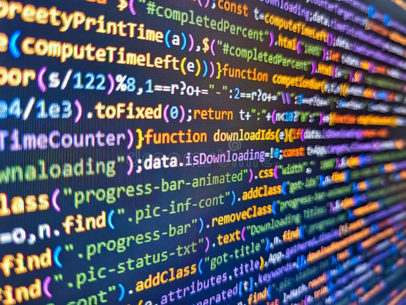 Python Programming Developer Code Programming Code Abstract Technology Stock Image Image Of