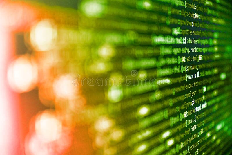 Generic Javascript Code On Computer Monitor Stock Image Image Of Html5 Ajax 27738467
