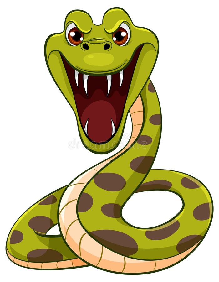 Snake Mouth Open Stock Illustrations – 659 Snake Mouth Open Stock ...