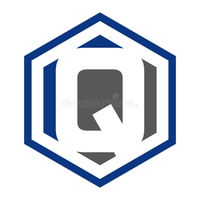 Q Hexagon Logo Icon Template 1 Stock Vector - Illustration of finance ...