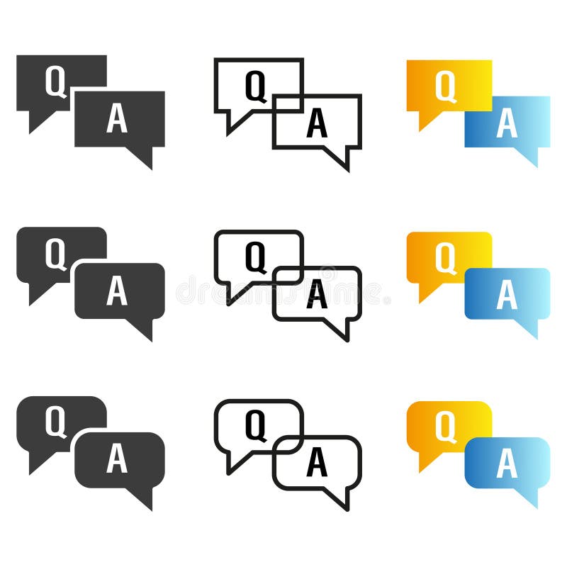 Q a Messages. Question Mark 3d Vector Icon. Faq, Support, Help Concept ...