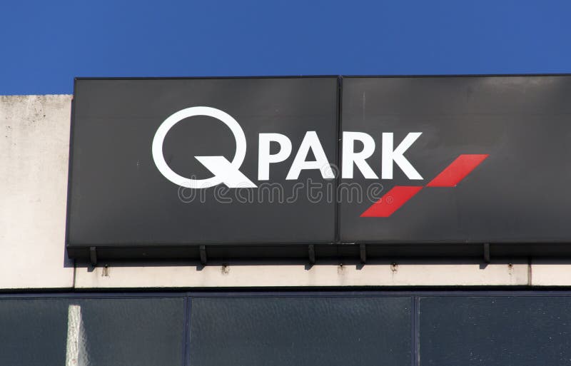 Q Park on a Parking in Amsterdam Editorial Stock Photo - Image of sign ...