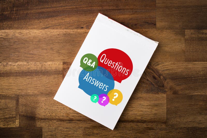 Q&a - Questions and Answers Stock Image - Image of computer, help ...