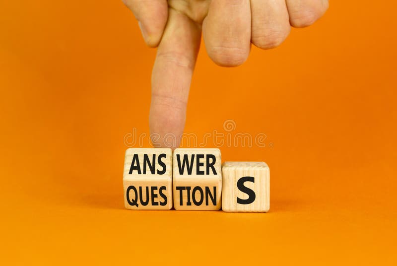 Q and a Questions and Answers Symbol. Turned Wooden Cubes and Changed ... Q and a Questions and Answers Symbol. Turned Wooden Cubes and Changed ...