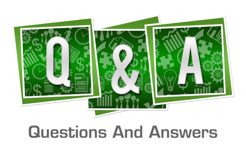Q and a - Questions and Answers Green Business Texture Blocks Stock ... Q and a - Questions and Answers Green Business Texture Blocks Stock ...