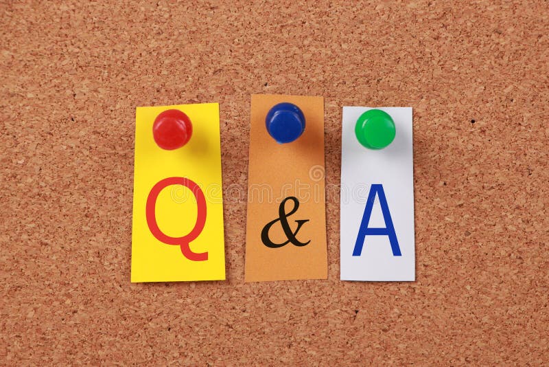 Q and a stock photo. Image of frequently, manager, mark - 46295730