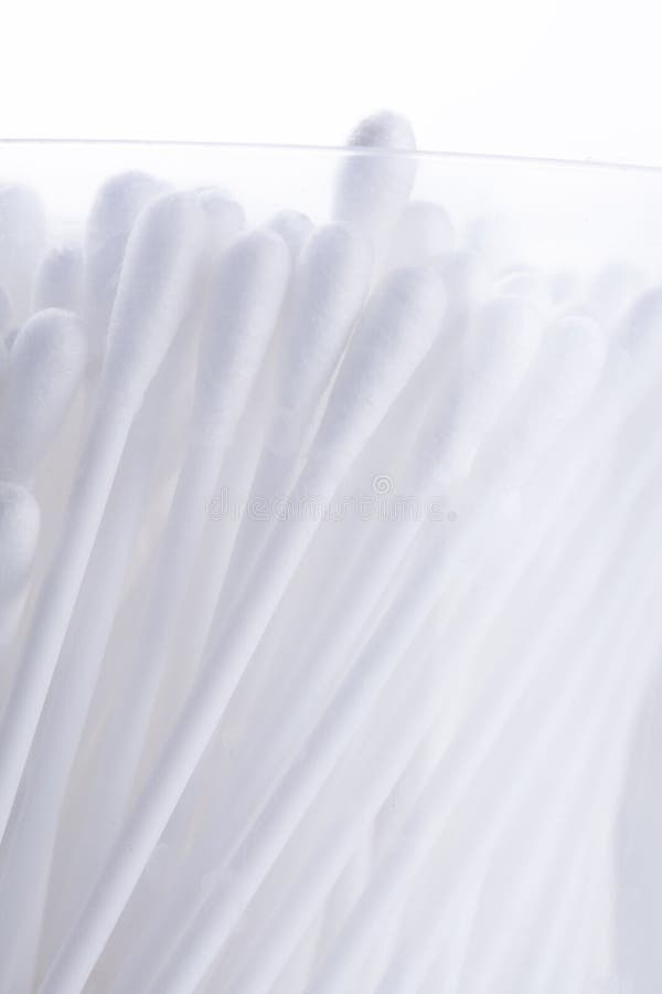 Q tips on white stock photo. Image of white, detail, home - 34055138