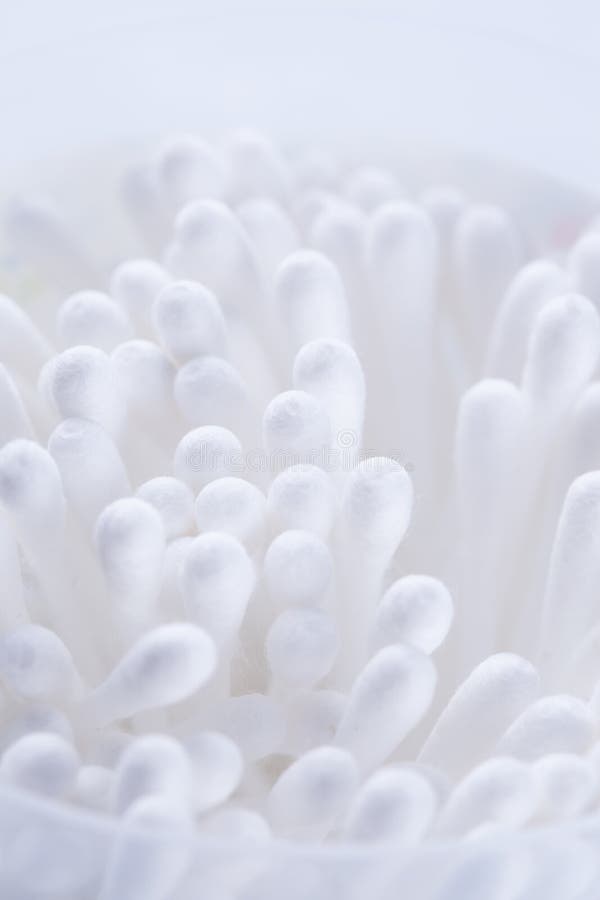 Q tips on white stock photo. Image of white, detail, home - 34055138