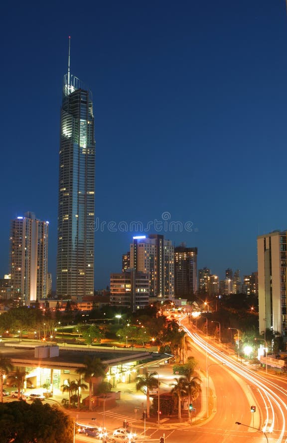 Q1 Tower, Gold Coast stock image. Image of colour, queensland - 334513