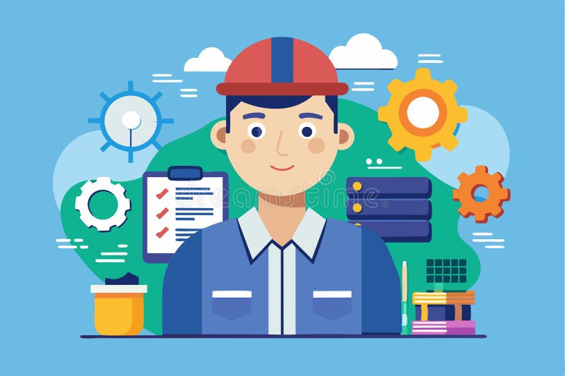 A Qa Engineer Is Portrayed With Tools And Checklists Emphasizing Their Role In Software Testing