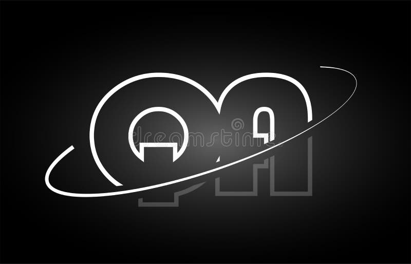 QA Q a Letter Alphabet Logo Black White Icon Design Stock Vector ... QA Q a Letter Alphabet Logo Black White Icon Design Stock Vector ...