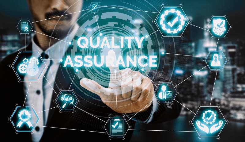 QA Quality Assurance and Quality Control Concept Uds Stock Photo ...