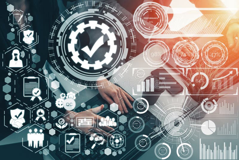 QA Quality Assurance and Quality Control Concept Stock Photo - Image of ...