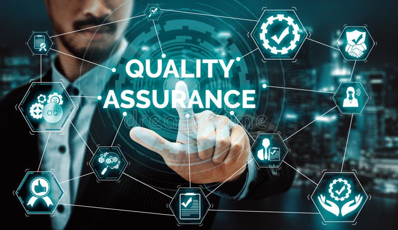 QA Quality Assurance and Quality Control Concept Uds Stock Photo ...