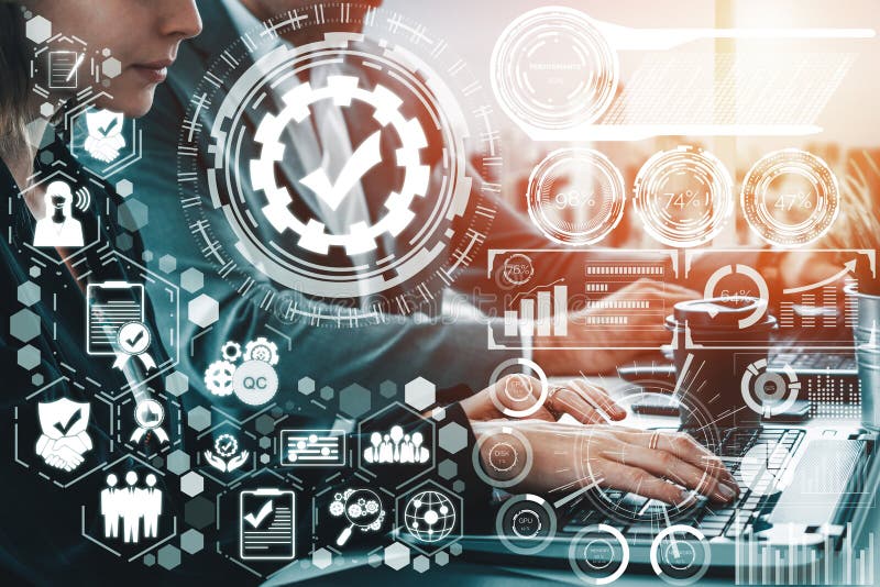 QA Quality Assurance and Quality Control Concept Uds Stock Illustration ...