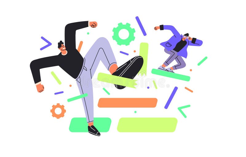 Qa Software Engineers Fix Bugs In Code People Review Break Elements