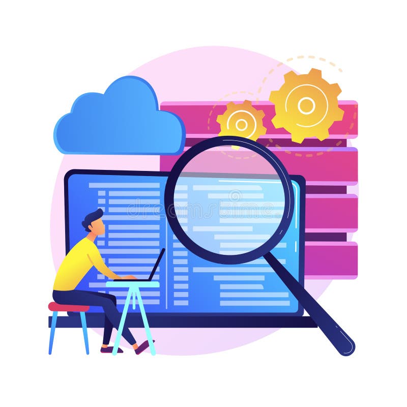 QA Tester Vector Concept Metaphor Stock Vector - Illustration of html ...