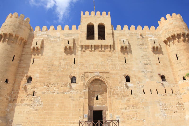Qaetbay Castle Alexandria stock photo. Image of structure - 20381296