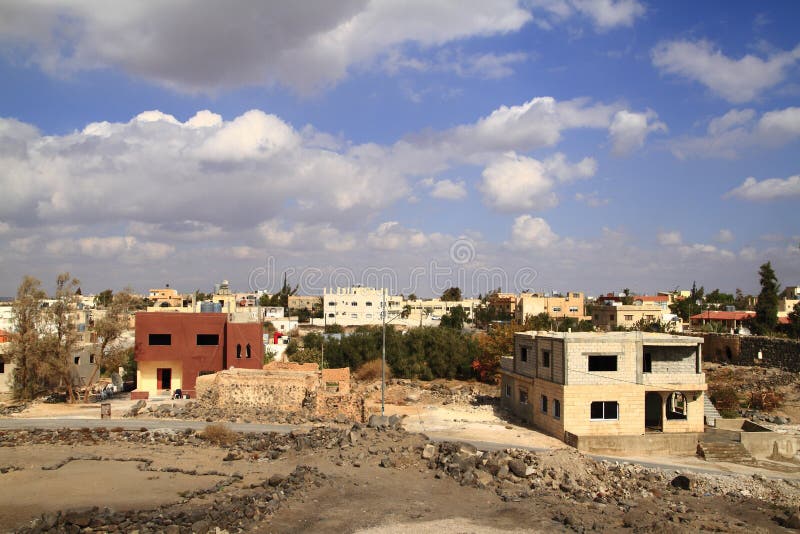 Qasr al-Azraq stock image. Image of desert, bedouin, historically ...
