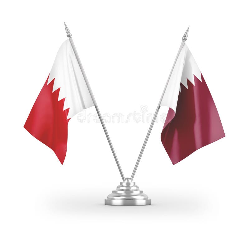 Qatar and Bahrain stock illustration. Illustration of asian - 102462328