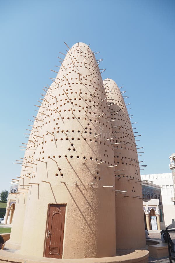 Qatar Doha 2 February 2025, Traditional Qatari Dovecotes Editorial ...