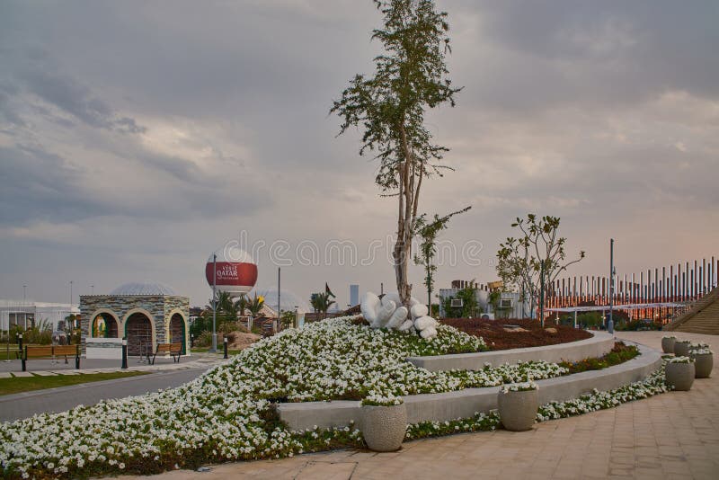 Qatar Expo 2023 in Al Bidda Park-Rumaila Doha, Qatar Editorial Photo ...