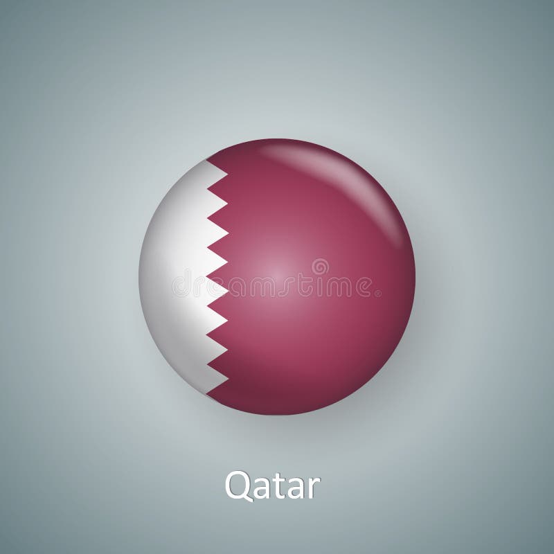 Qatar Flag Circle Stock Illustrations – 923 Qatar Flag Circle Stock ...