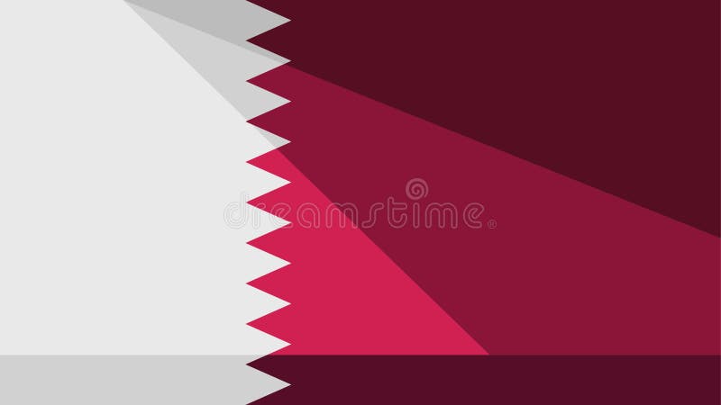 Qatar Flag Texture Background Stock Vector Stock Vector - Illustration ...