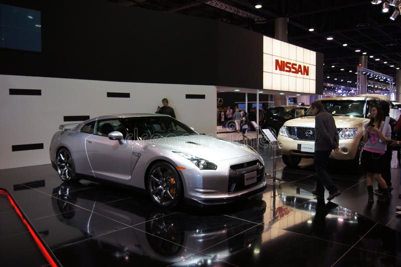 Qatar Motorshow 2011 - Nissan Editorial Image - Image of automobile ...