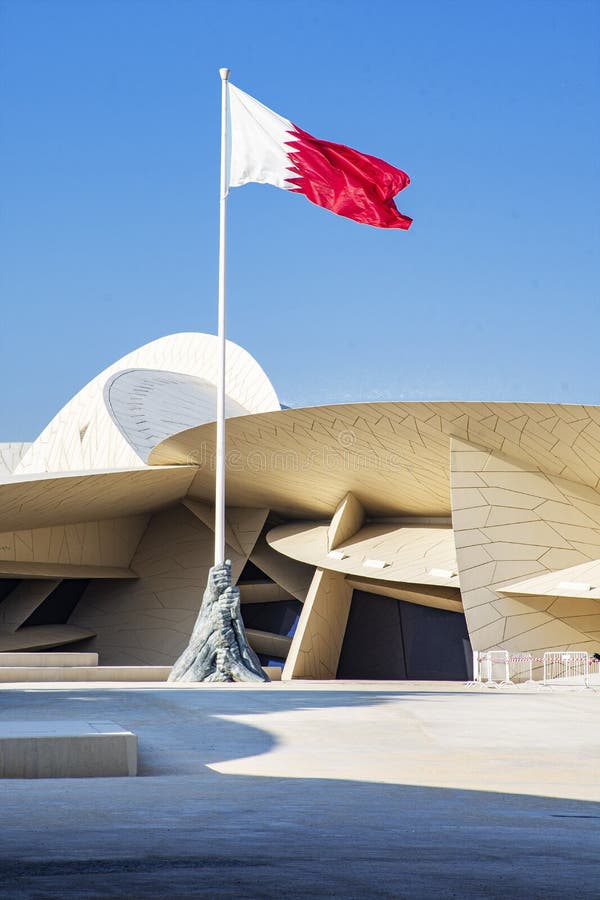Qatar National Museum editorial photo. Image of blue - 221937696