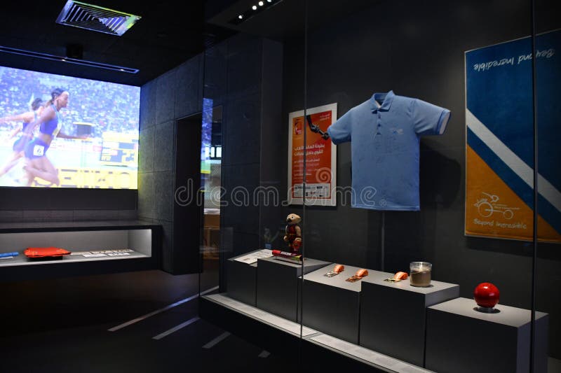 3-2-1 Qatar Olympic and Sports Museum in Doha, Qatar Editorial Image ...