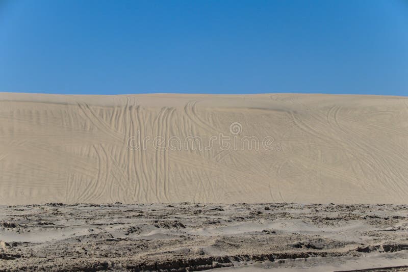 Qatar sand dunes stock photo. Image of remote, bright - 145318046