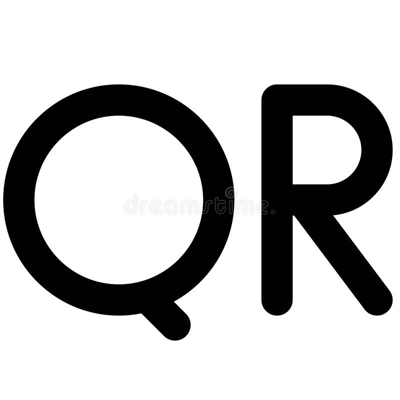 Qatari Riyal Sign, Currency of the State of Qatar Stock Vector ...