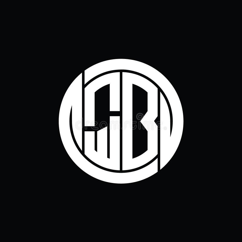 QB Logo Monogram Shield Inside Circle Shape Vector Images Design ...