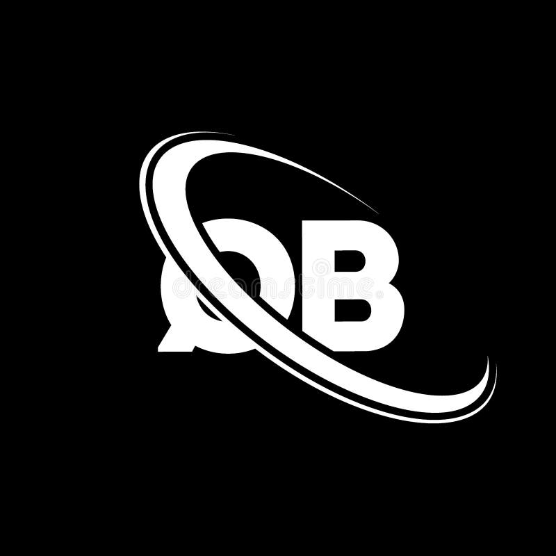 QB Logo. Q B Design. White QB Letter. QB/Q B Letter Logo Design Stock ...