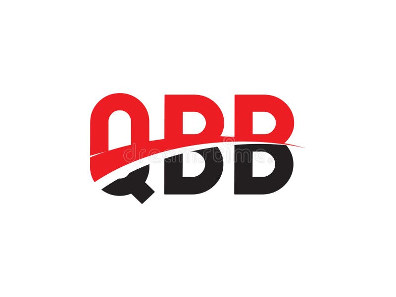 QBB Letter Initial Logo Design Vector Illustration Stock Vector ...