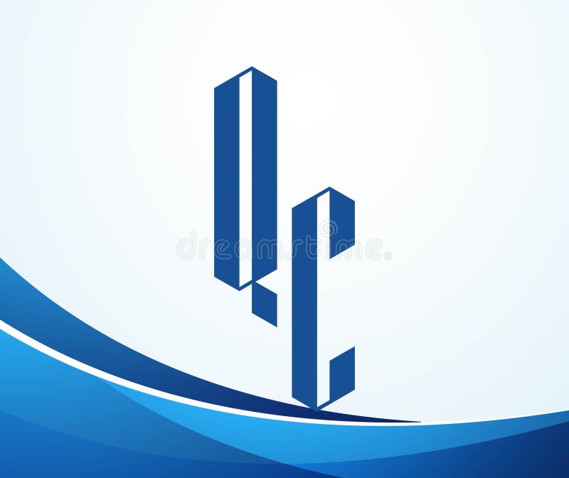 QC Alphabet Letter Logo Design Template Elements Stock Vector ...