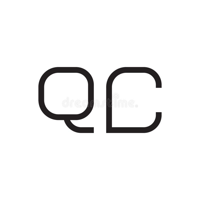 Qc Initial Letter Vector Logo Icon Stock Vector - Illustration of ...