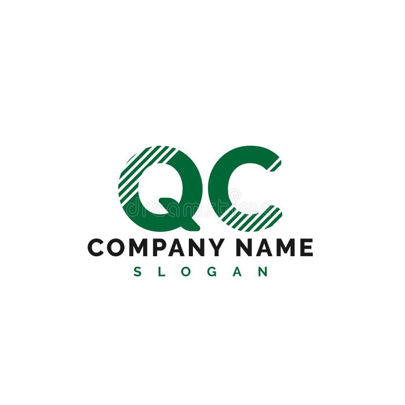 QC Letter Logo Design. QC Letter Logo Vector Illustration - Vector ...