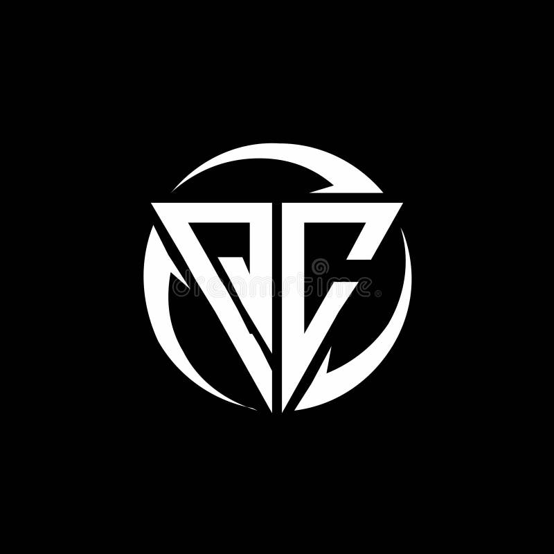 QC Logo Monogram Design Template Stock Vector - Illustration of ...