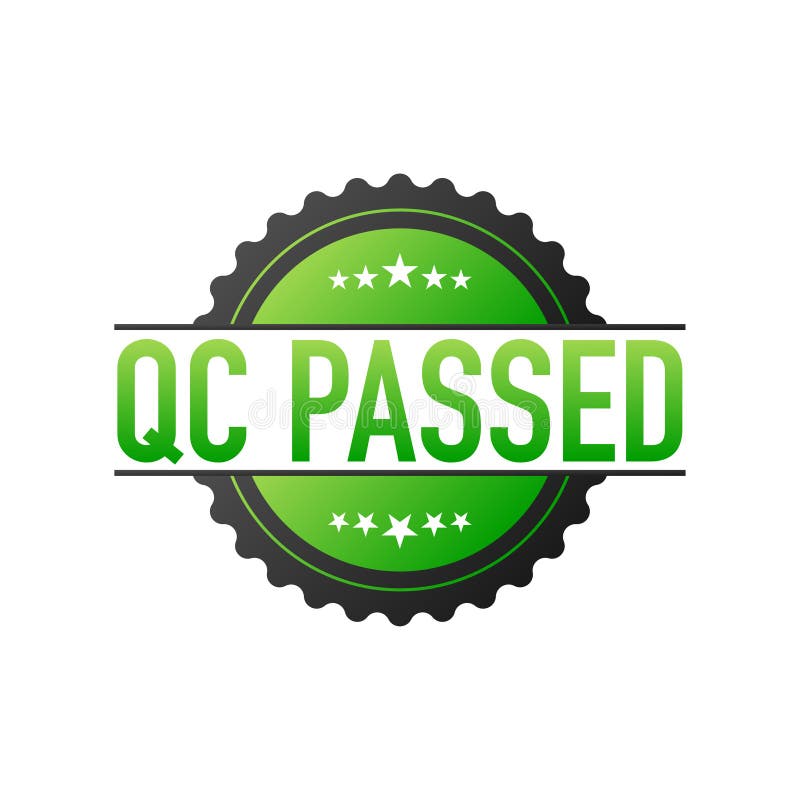 Qc Passed, Great Design for Any Purposes. Qc Passed. Vector ...