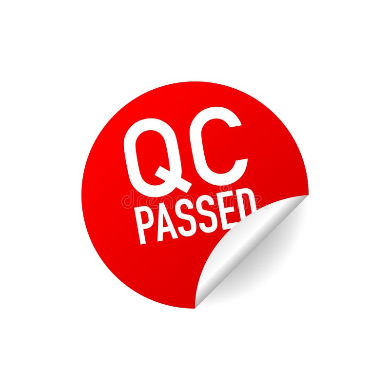 Qc Passed, Great Design for Any Purposes. Qc Passed. Vector ...