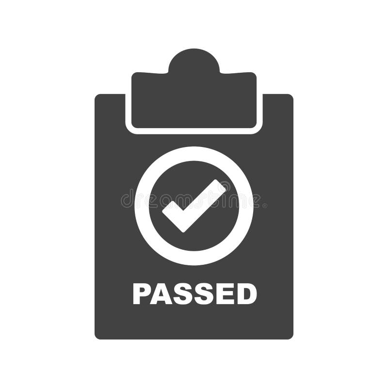 QC Passed stock vector. Illustration of sticker, approval - 98124653