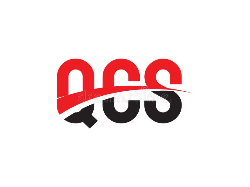 QCS Letter Initial Logo Design Vector Illustration Stock Vector ...