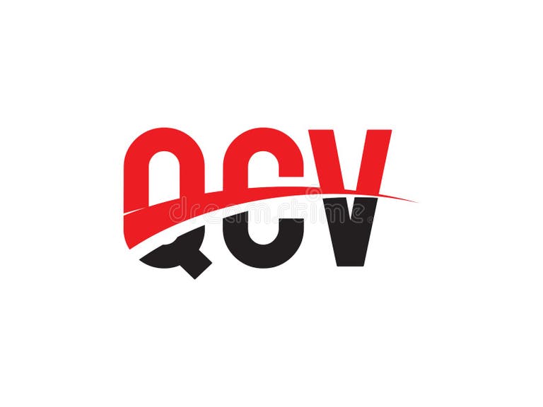 QCV Letter Initial Logo Design Vector Illustration Stock Vector ...