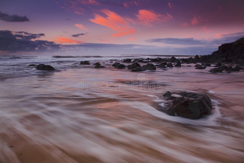 Gunnamatta Ocean Beach in Australia Stock Image - Image of tranquil ...
