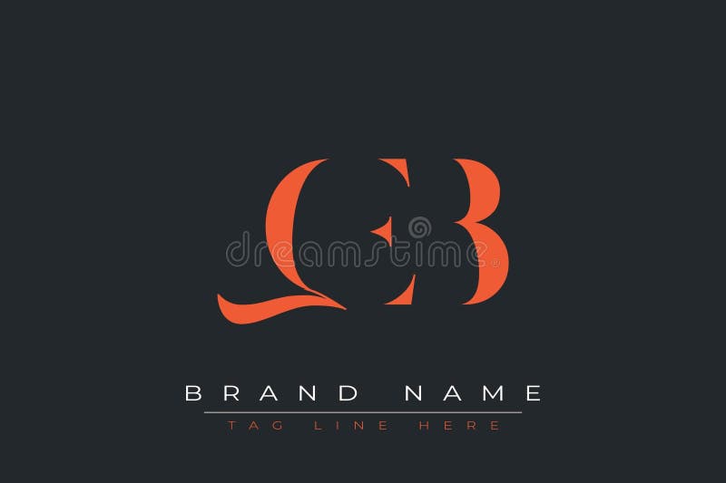 QEB Abstract Letter Logo Design Stock Vector - Illustration of ...