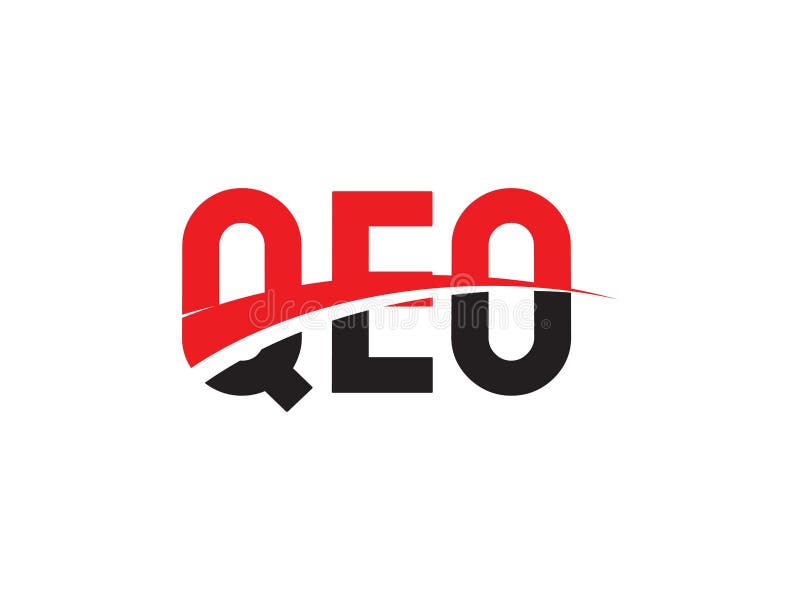 QEO Letter Initial Logo Design Vector Illustration Stock Vector ...