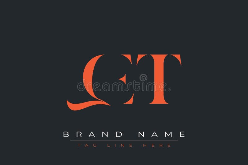 QET Abstract Letter Logo Design Stock Vector - Illustration of vector ...